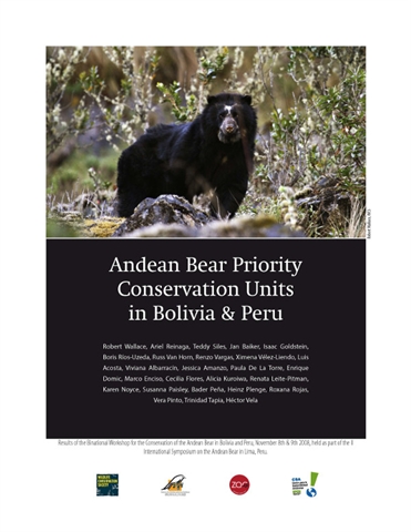 Andean bears in Bolivia and Peru > WCS Bolivia